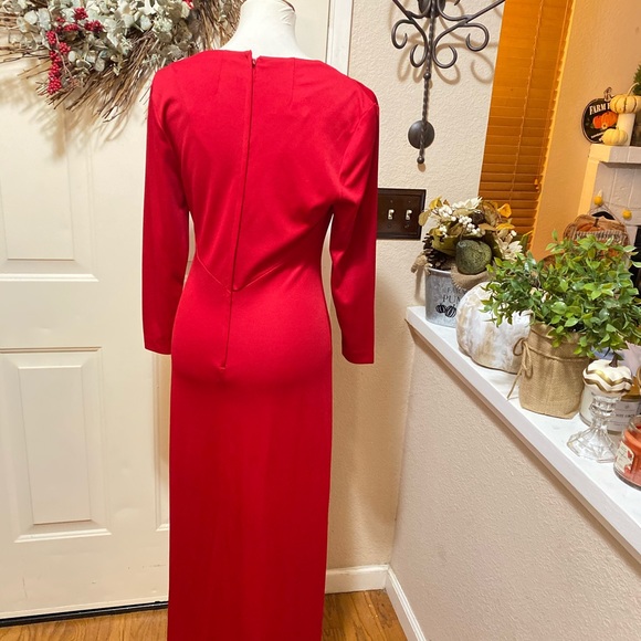 Edith Flagg | Dresses | Vintage Edith Flagg California Red Formal Dress ...